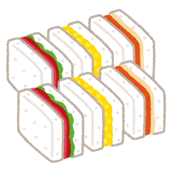 SODANE - サンドイッチの人気No.1は『たまごサンド』で決まり！？それともカツサンドや最近人気のフルーツサンドも人気？？